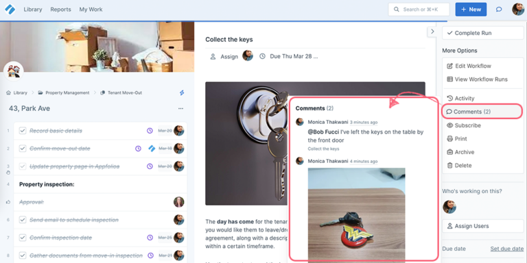 How to Use Comments in Process Street Tasks