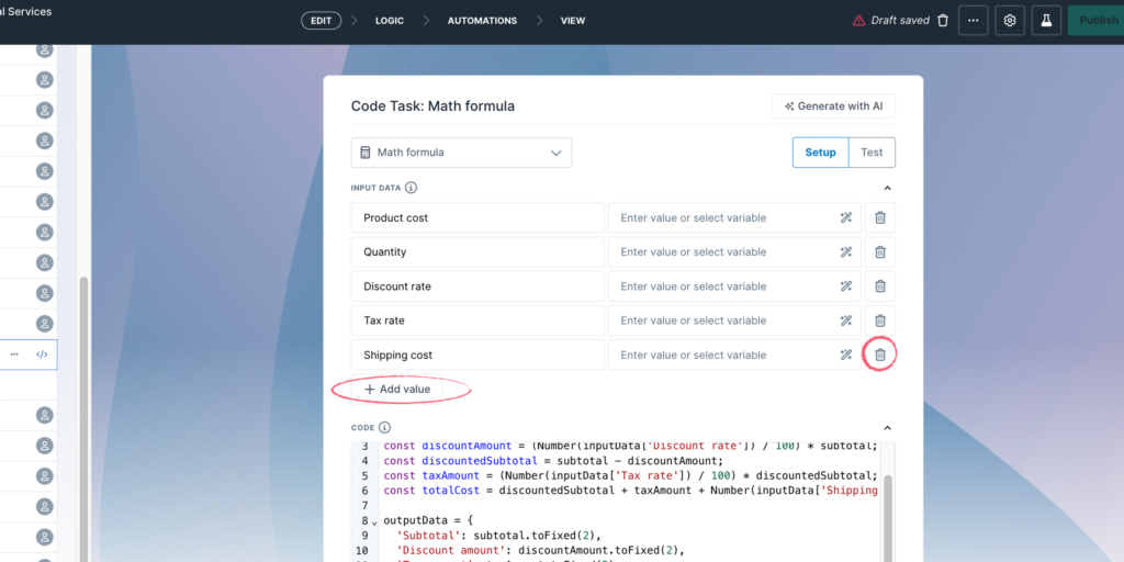 Code Task - Process Street Help Center