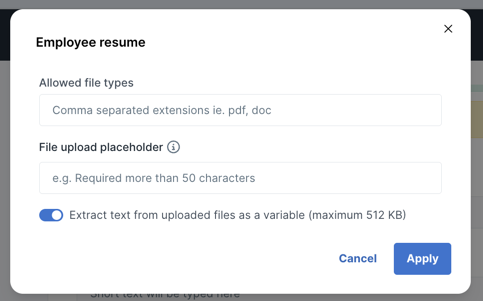 Extract Text From File Uploads - Process Street Help Center