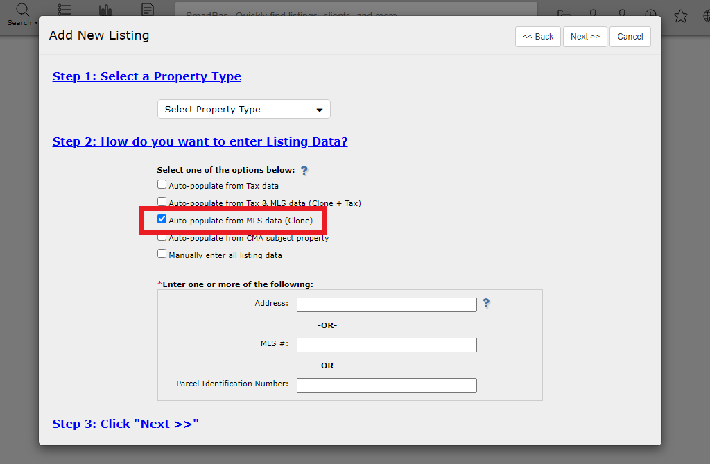 ConnectMLS – Enter a New Listing | Process Street