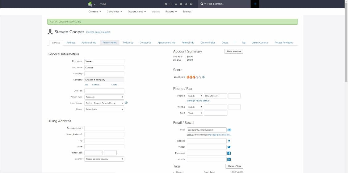 Updating Infusion Soft for New Clients | Process Street