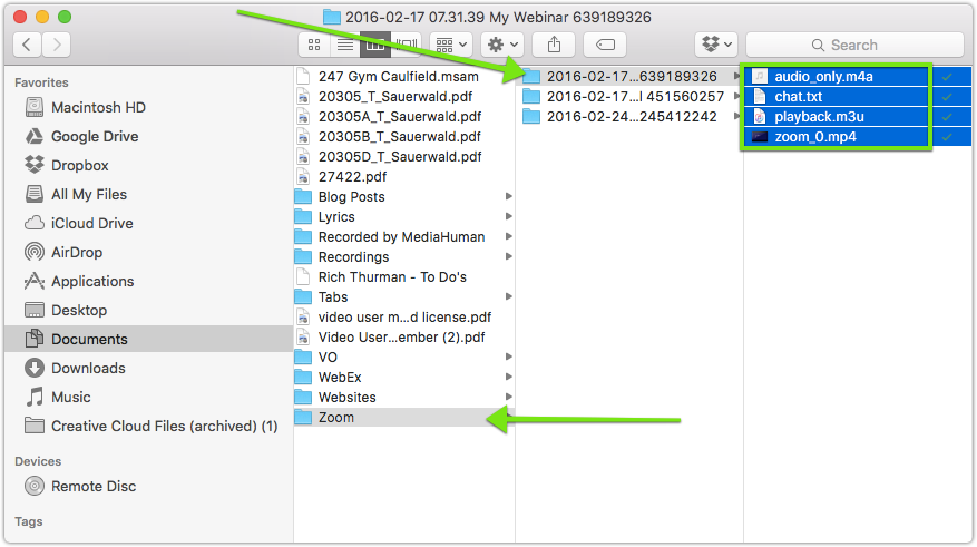 Uploading Zoom Recordings | Process Street