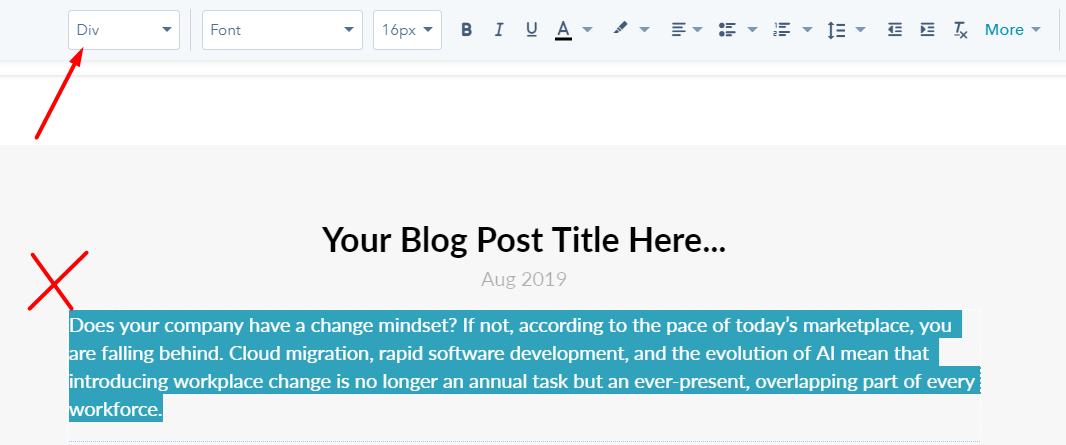 Improv Blog Post Checklist | Process Street